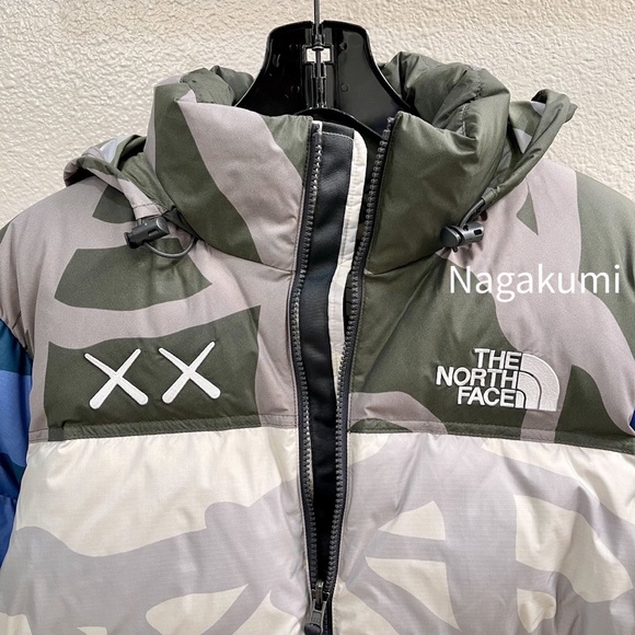 KAWS | Jackets & Coats | Nwt Kaws X The North Face Retro Nuptse Shell ...
